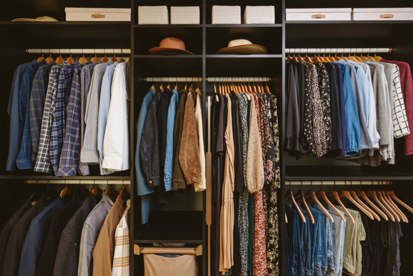 The Expertly-Planned River House Primary Closet Reveal - Emily Henderson