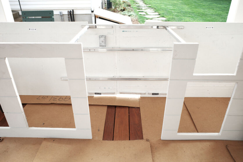 How We Built Our Outdoor Kitchen With RTA (Assembled In One Day, Folks ...