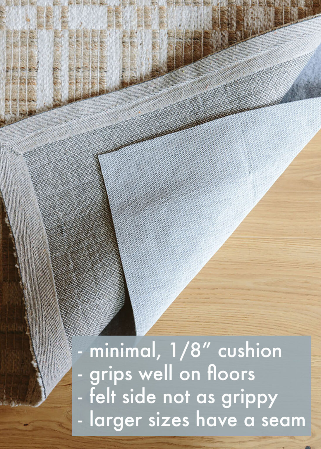 We Tested 11 Rug Pads For Keeping Your Rugs In Place And Padded (And ...