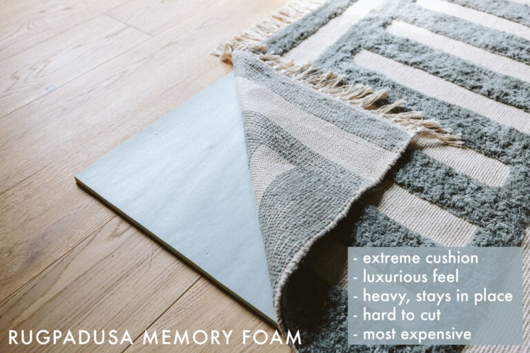 We Tested 11 Rug Pads For Keeping Your Rugs In Place And Padded (And ...
