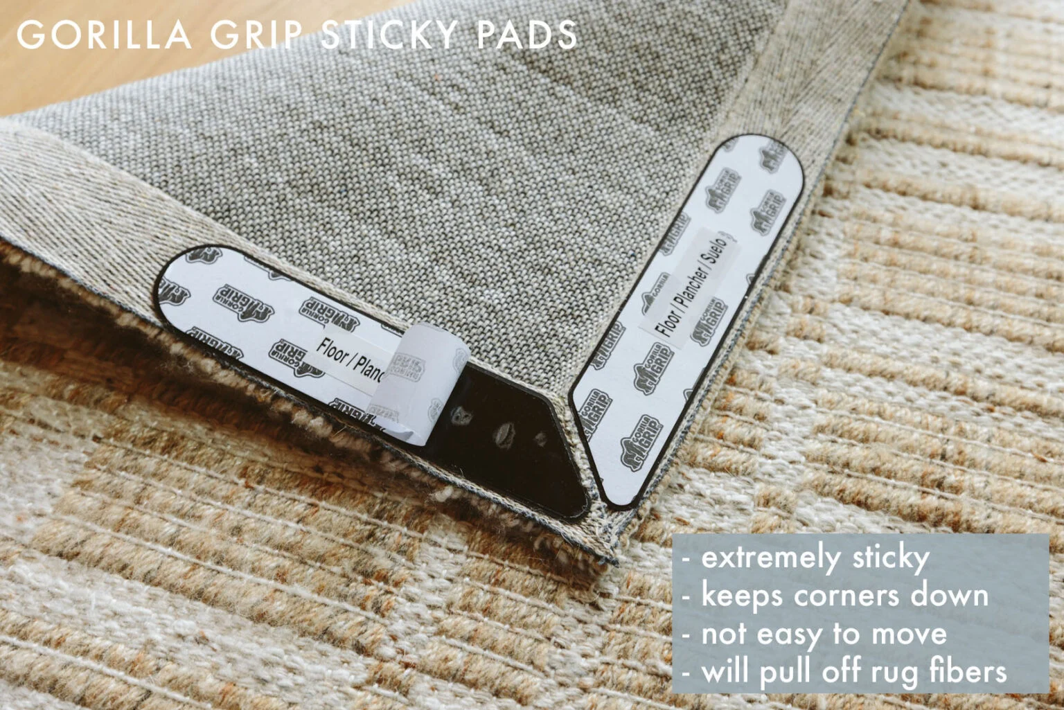 We Tested 11 Rug Pads For Keeping Your Rugs In Place And Padded (And ...