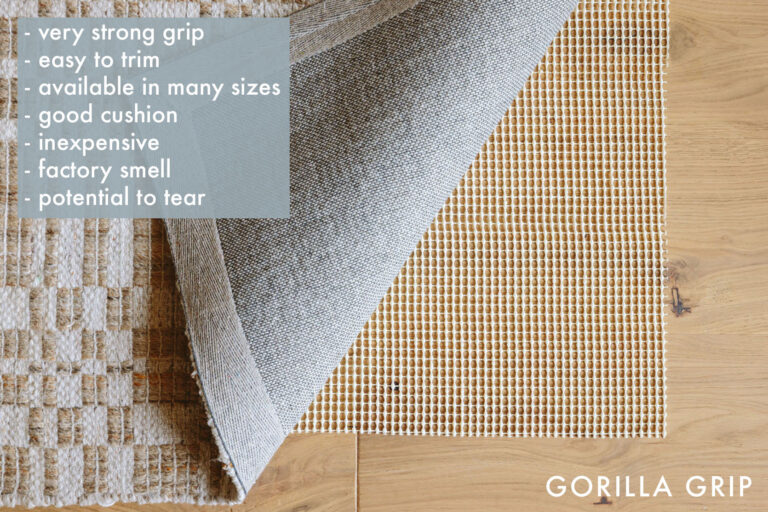 We Tested 11 Rug Pads For Keeping Your Rugs In Place And Padded (And ...