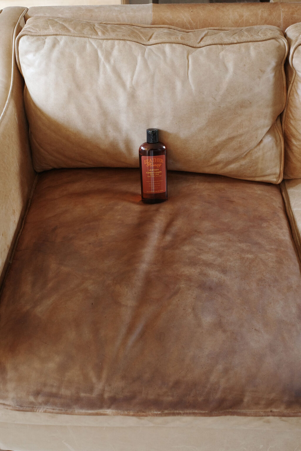 Can This Old Leather Sofa Be Brought Back To Life? We Tested Two ...