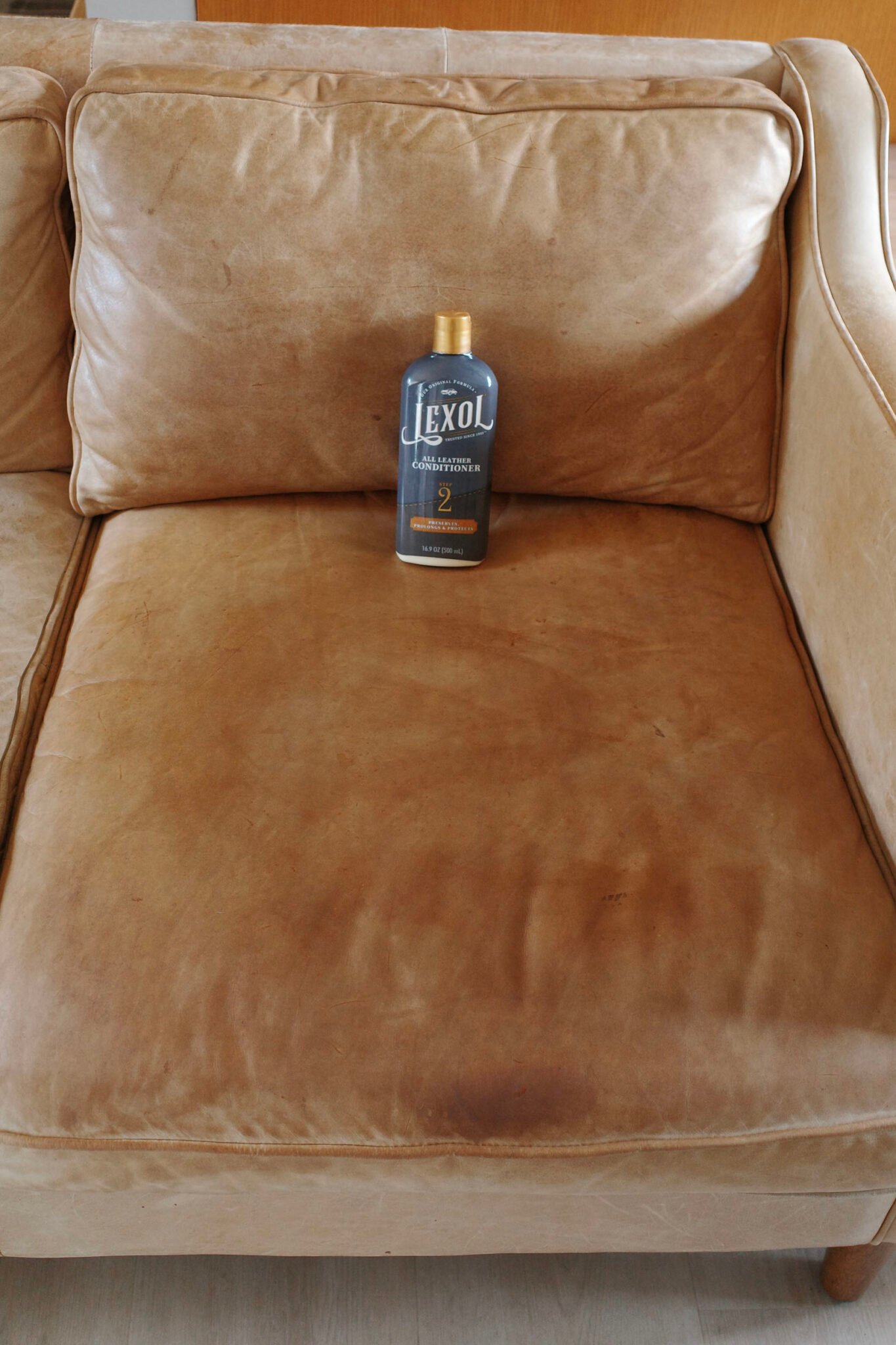Can This Old Leather Sofa Be Brought Back To Life? We Tested Two ...