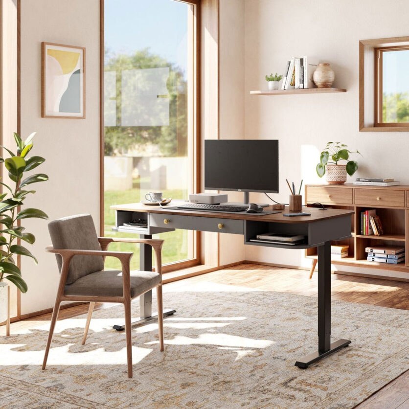21 Not-Boring Standing Desks You'll Want To Use In Your Home Office ...