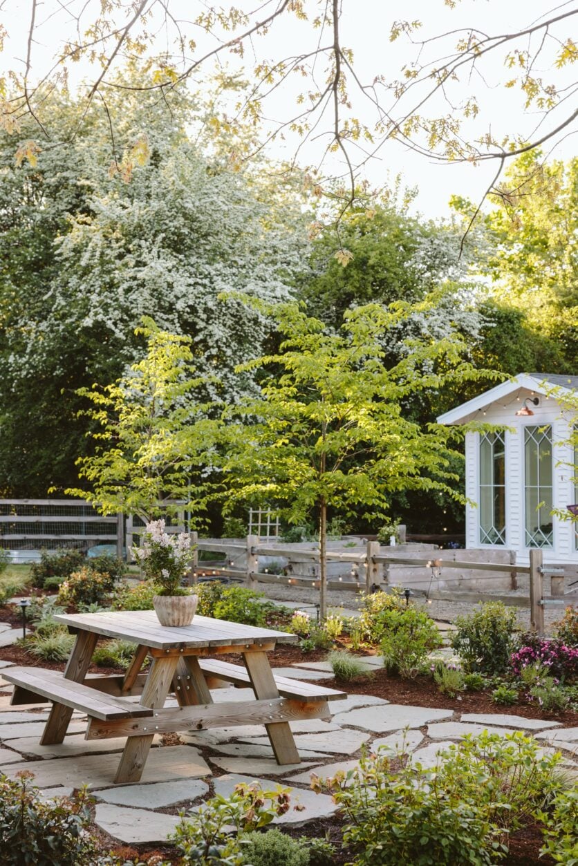 The Case For The Unassuming Backyard Picnic Table