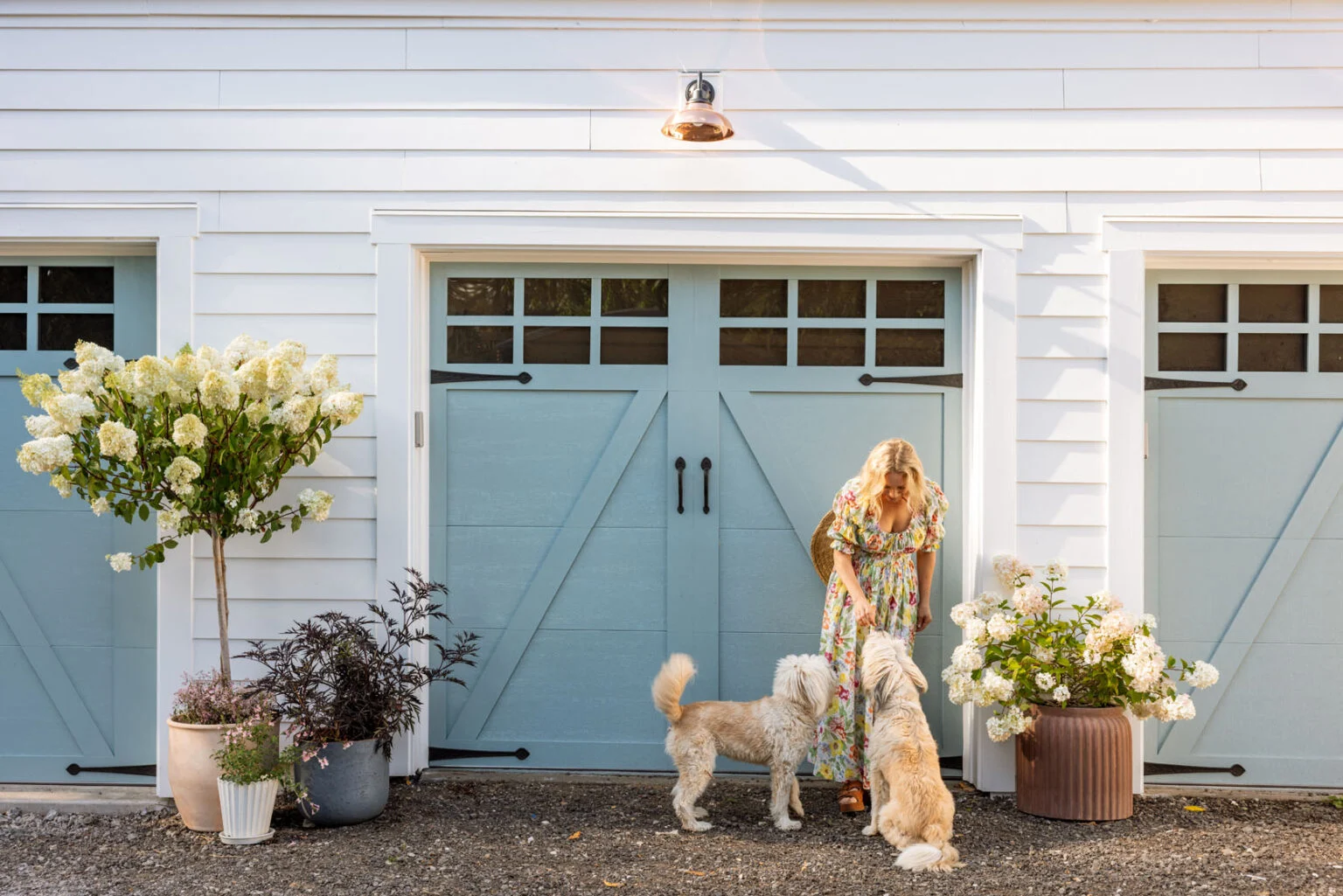 We Found The Best Garage Doors Ever - See For Yourself - Emily Henderson