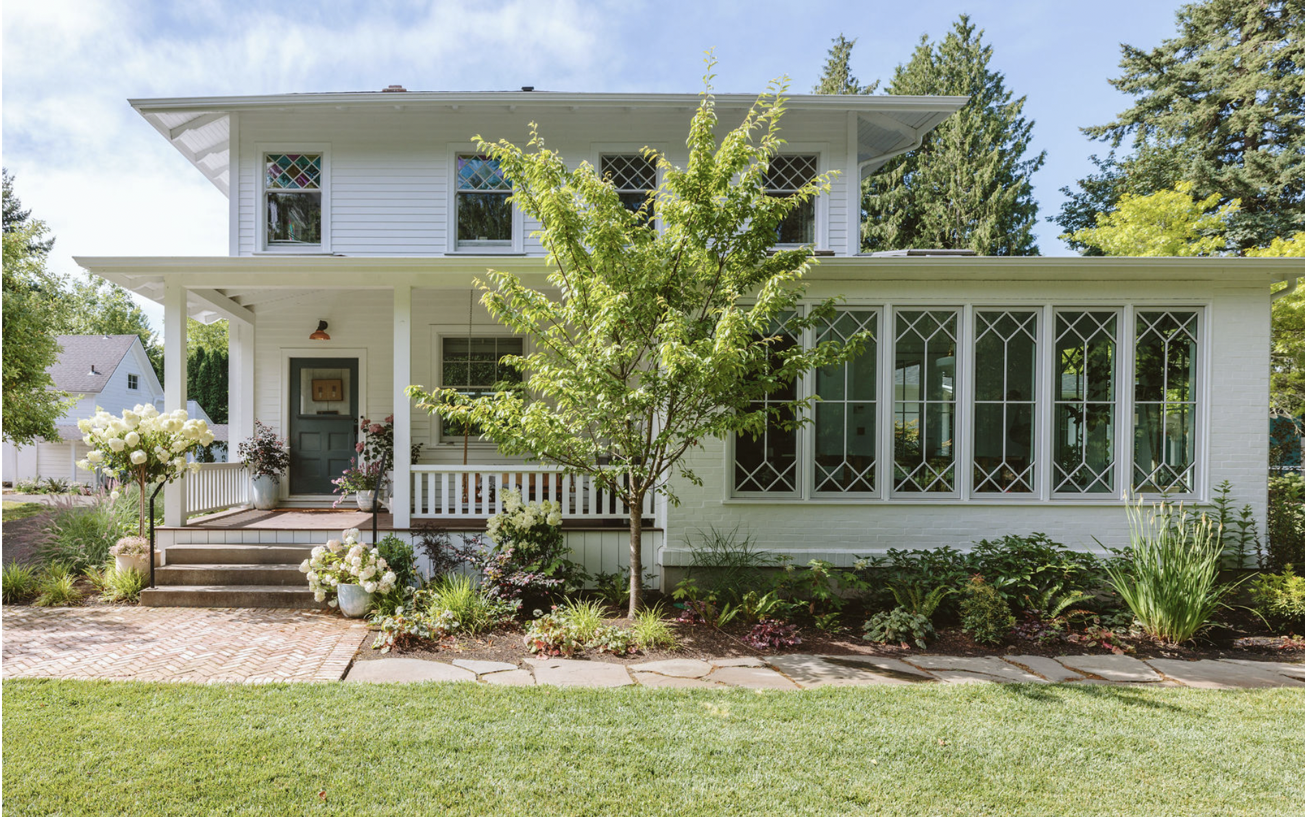 How We Made Our Old House Charming Again - A Front Of House Tour ...