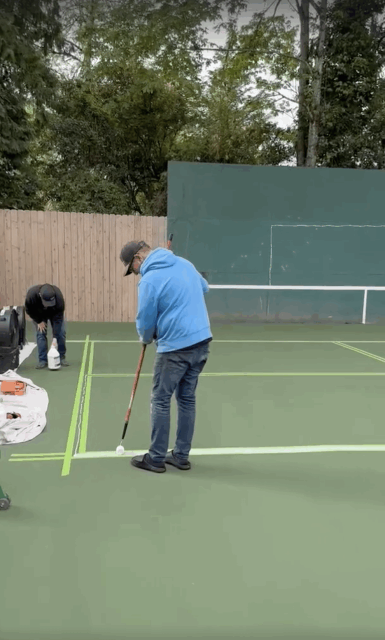 How We Built Our Pickleball Court