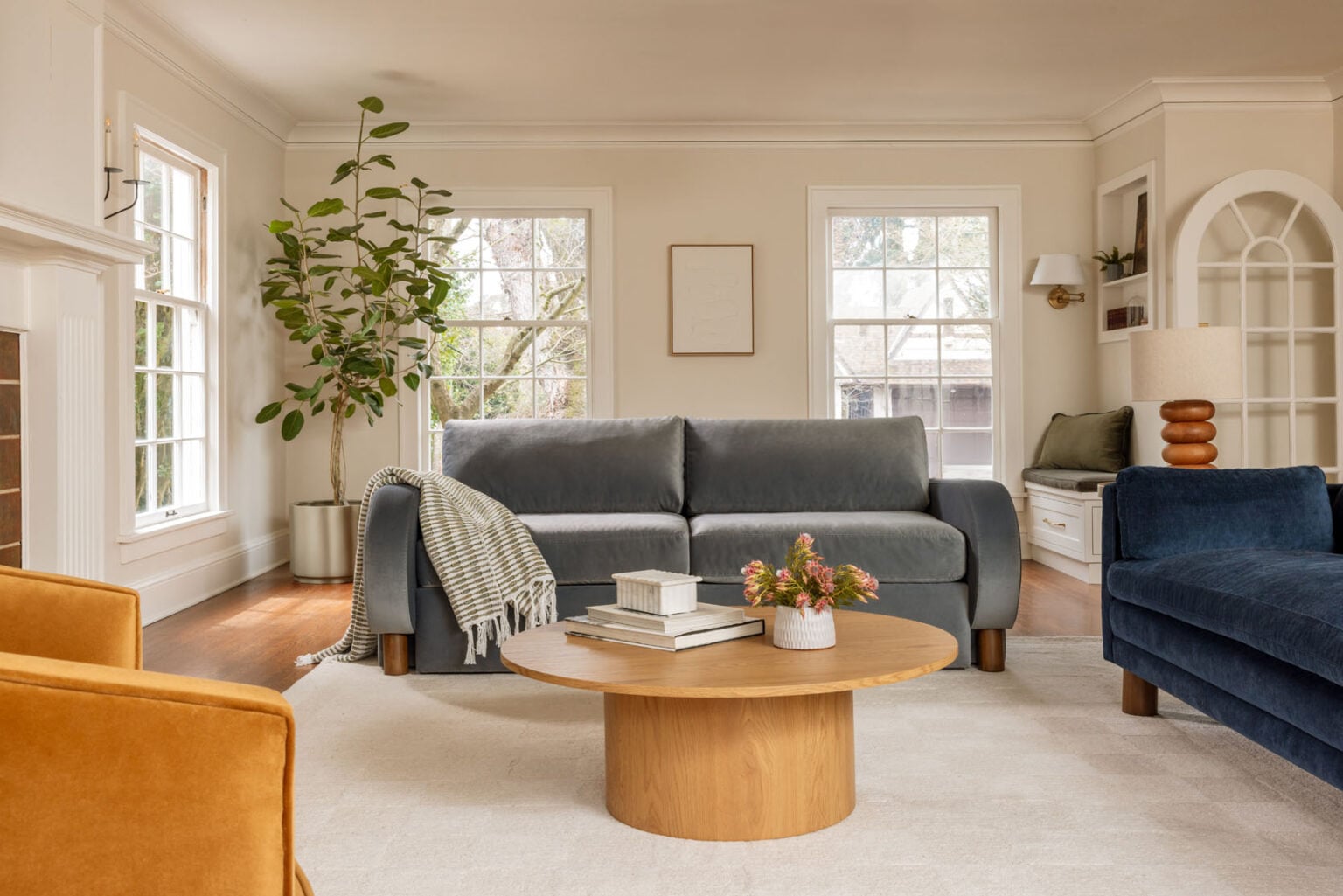 How To Layout A Living Room Like A Pro - 1 Room, 3 Ways! - Emily Henderson