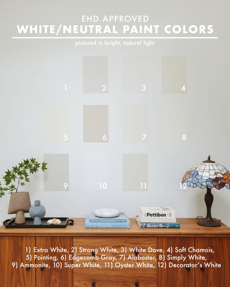 Our 12 Go-To White/Neutral Paint Colors (+ How To Never Make The Wrong ...