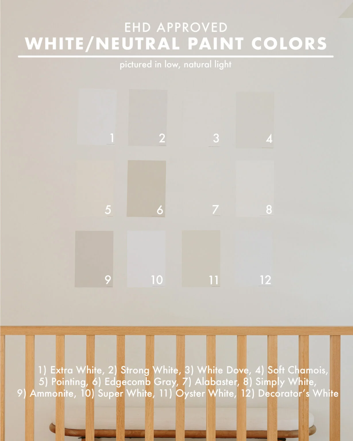 Our 12 Go-To White/Neutral Paint Colors (+ How To Never Make The Wrong ...