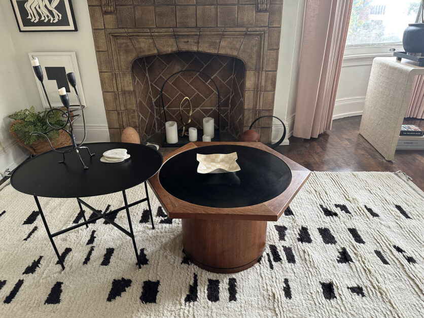 Jess' Art Filled Living Room/Office Reveal