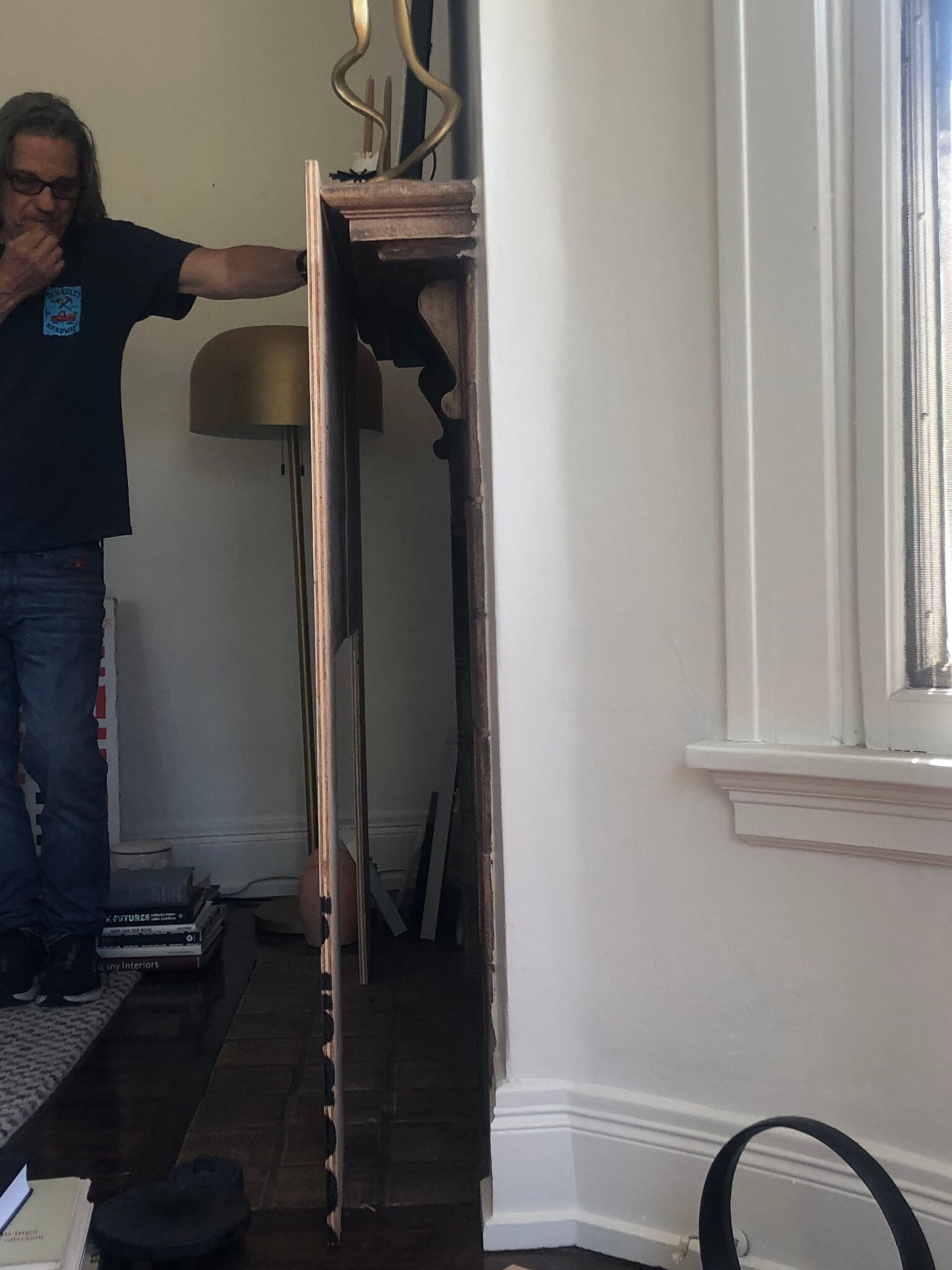 Jess' Art Filled Living Room/Office Reveal
