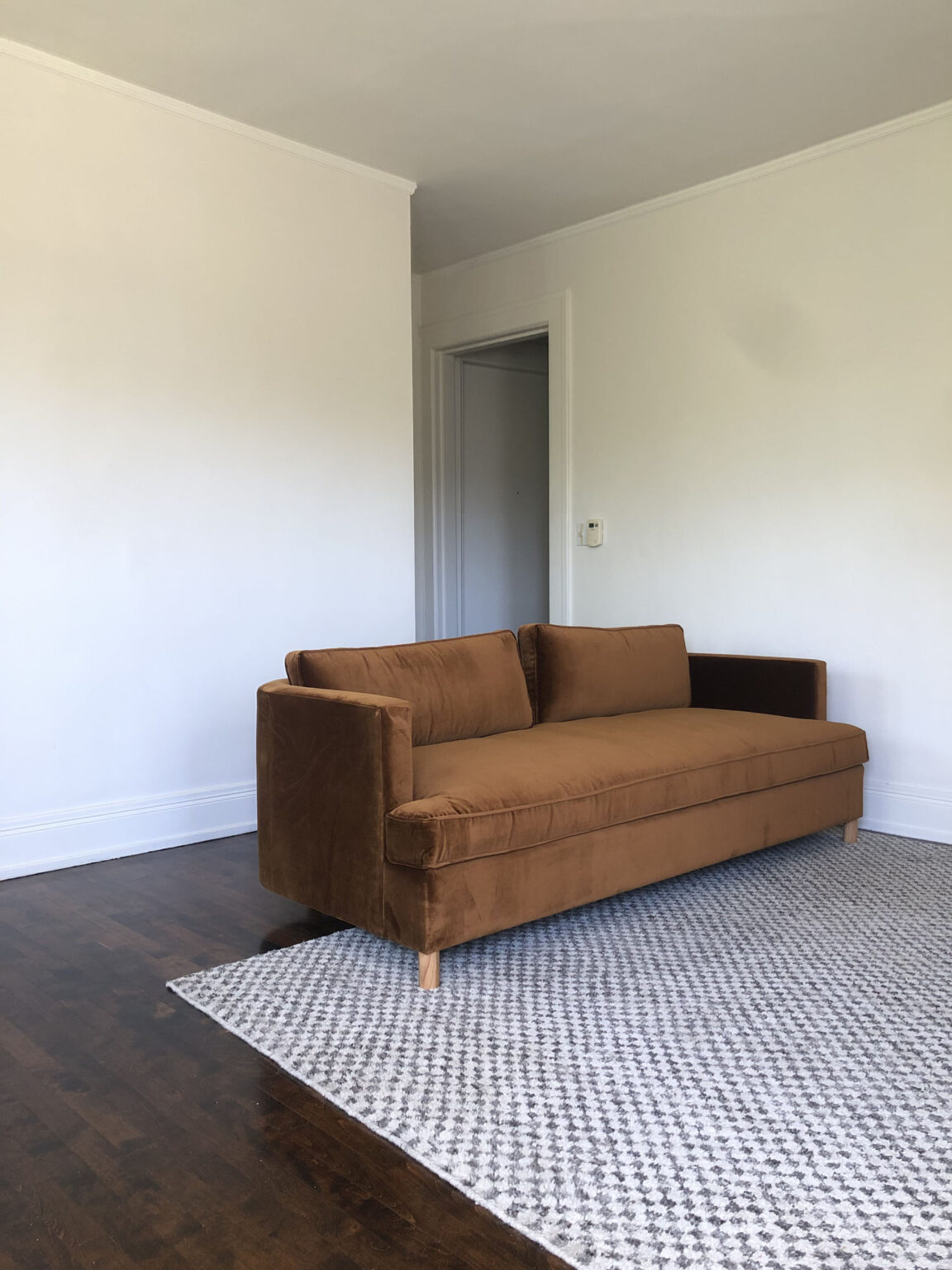 Jess' Art Filled Living Room/Office Reveal