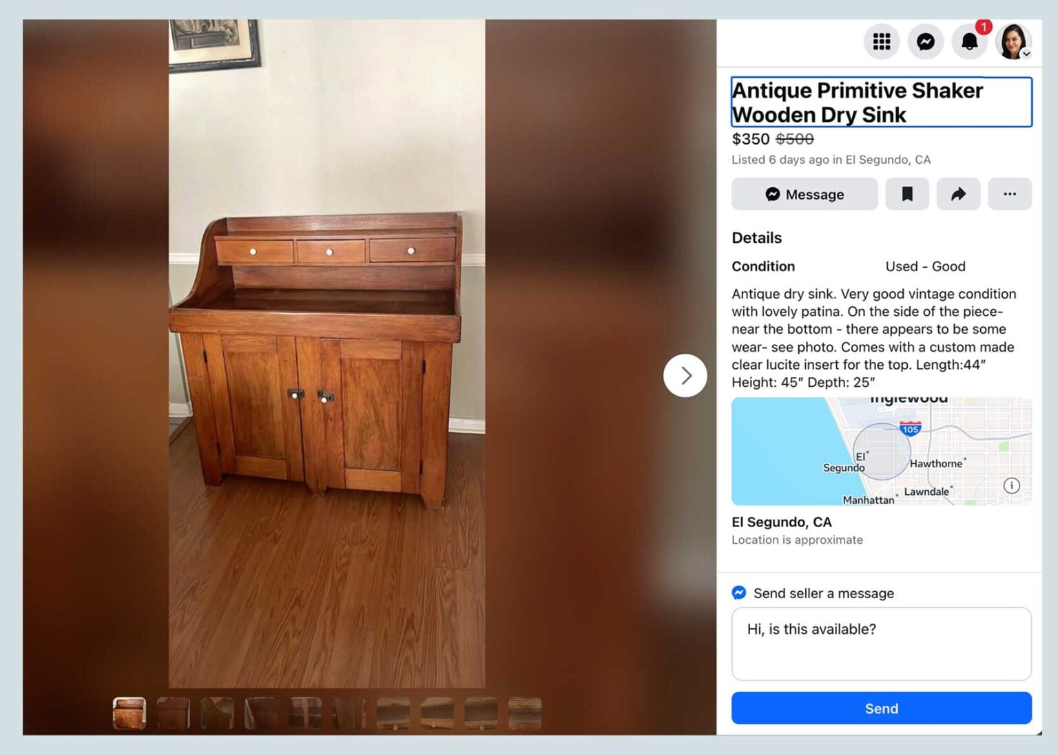 Secondhand Scores: An Antique Dry Sink Is The Useful (& Affordable ...