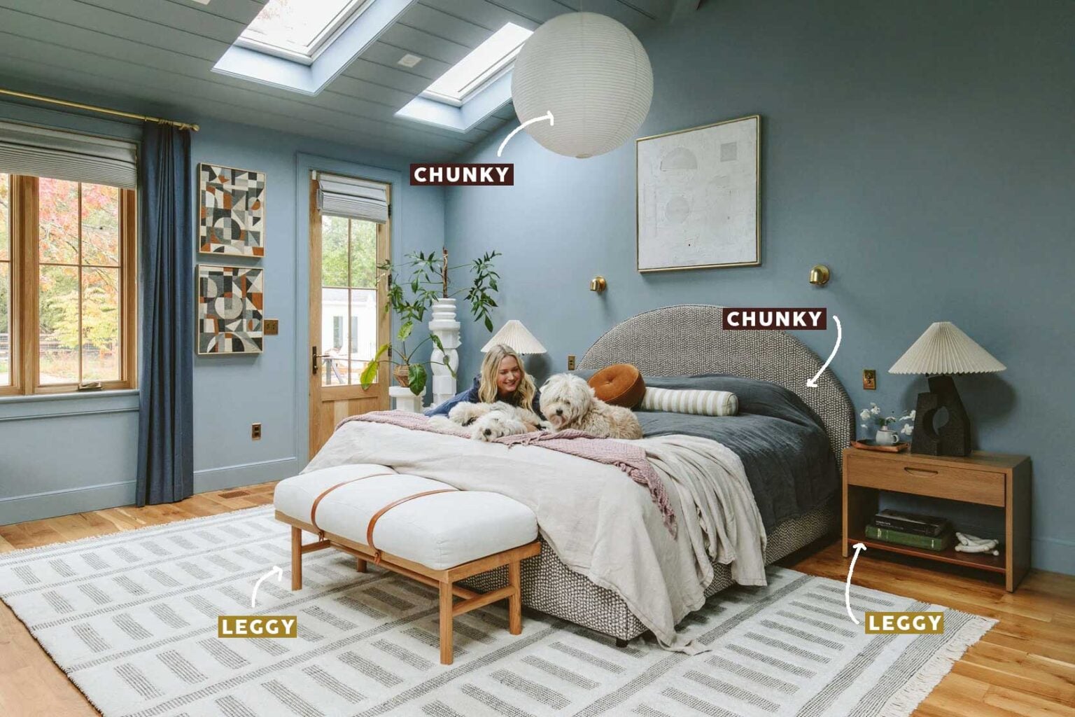 Mixing "Leggy" & "Chunky" Furniture Is The Secret To A Balanced Space ...