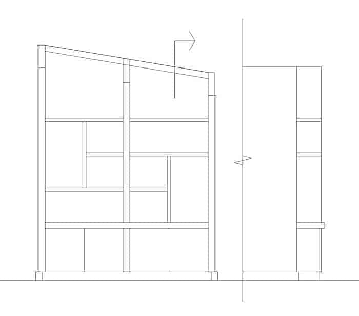 The built-in bookcase design - Emily Henderson