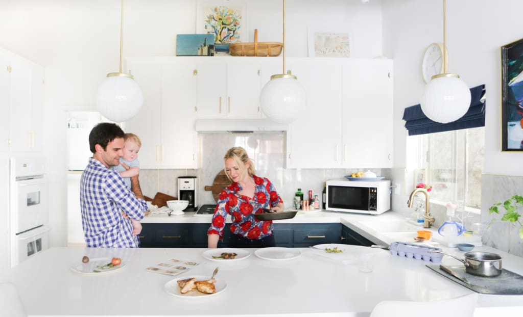 Our New Kitchen reveal, plus we cook now - Emily Henderson