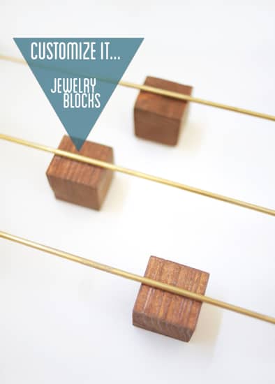 Customize it... Jewelry Blocks - Emily Henderson